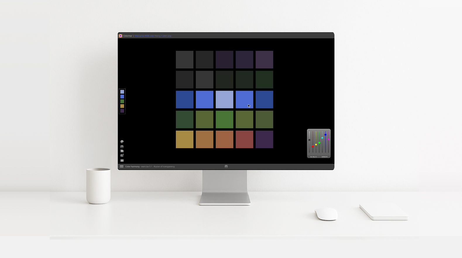 Colormxr - Interactive Color Creation & Digital Color Mixing